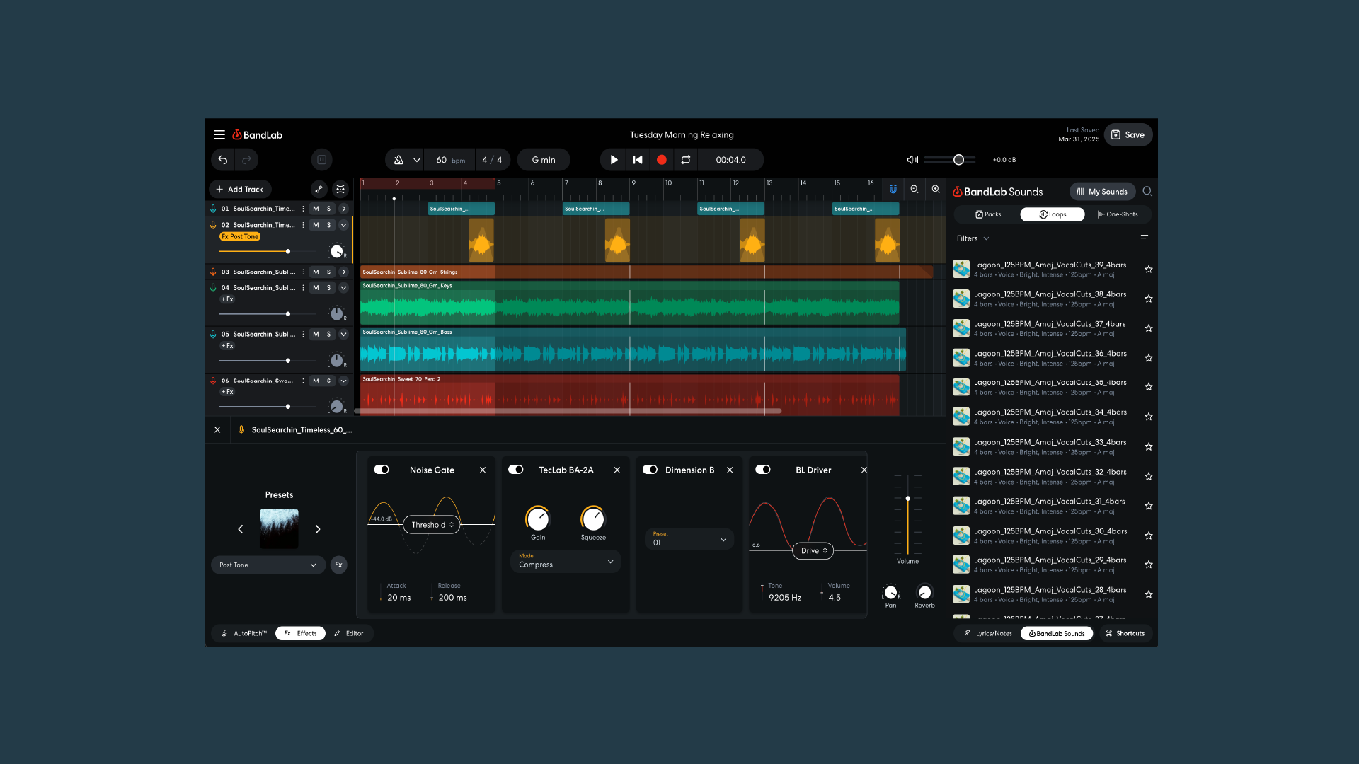 Explore the User Interface of BandLab