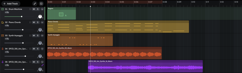 Track Lanes and Mixer Basics in BandLab - muzketier.nl